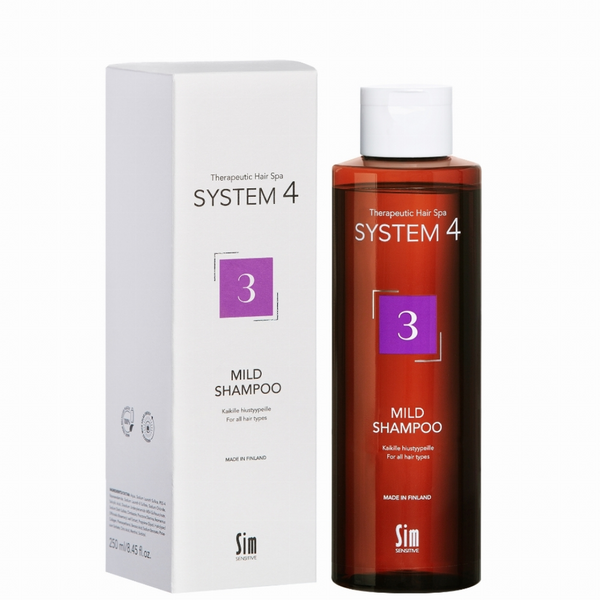Sim System4 mild shampoo-kaikille hiustyypeille 250ml (3) - Nicca.fi