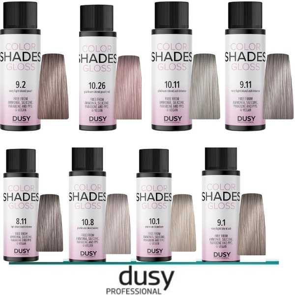 Dusy Color Shades 10.1 platinum blond ash 60 ml - Nicca.fi